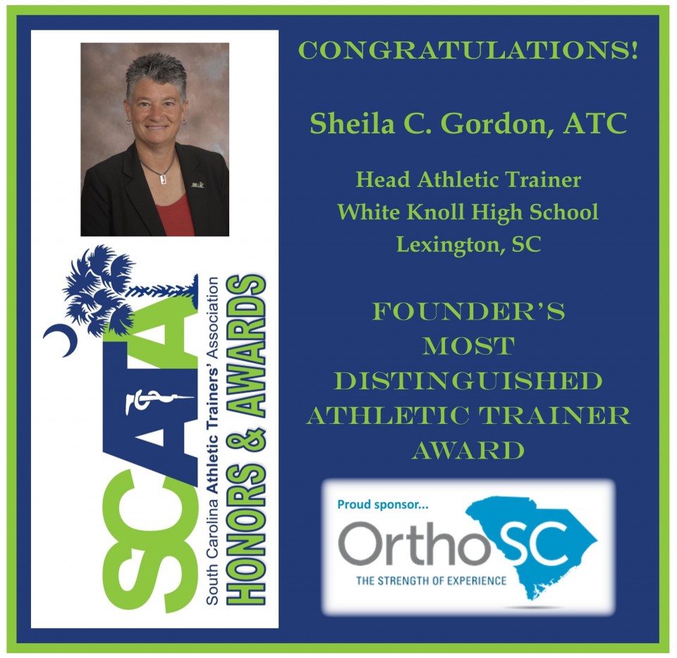 South Carolina Athletic Trainers' Association - SCATA Announcements